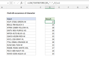 Excel CHAR function | Exceljet